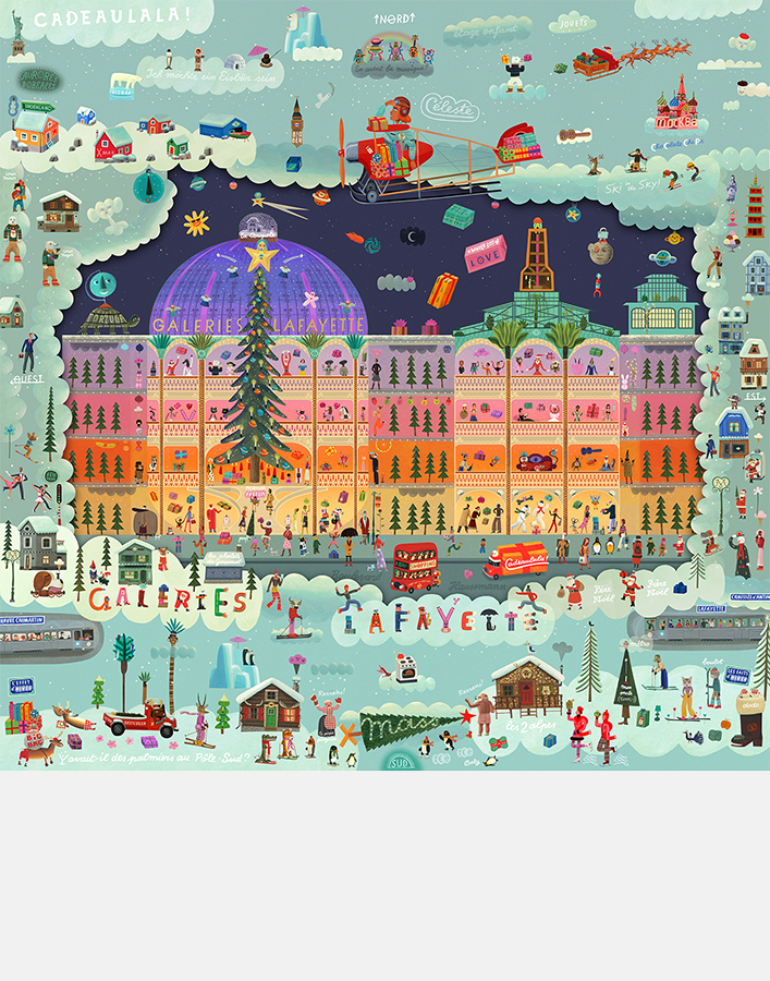 Illustrissimo :: Tom Schamp // Galeries Lafayette